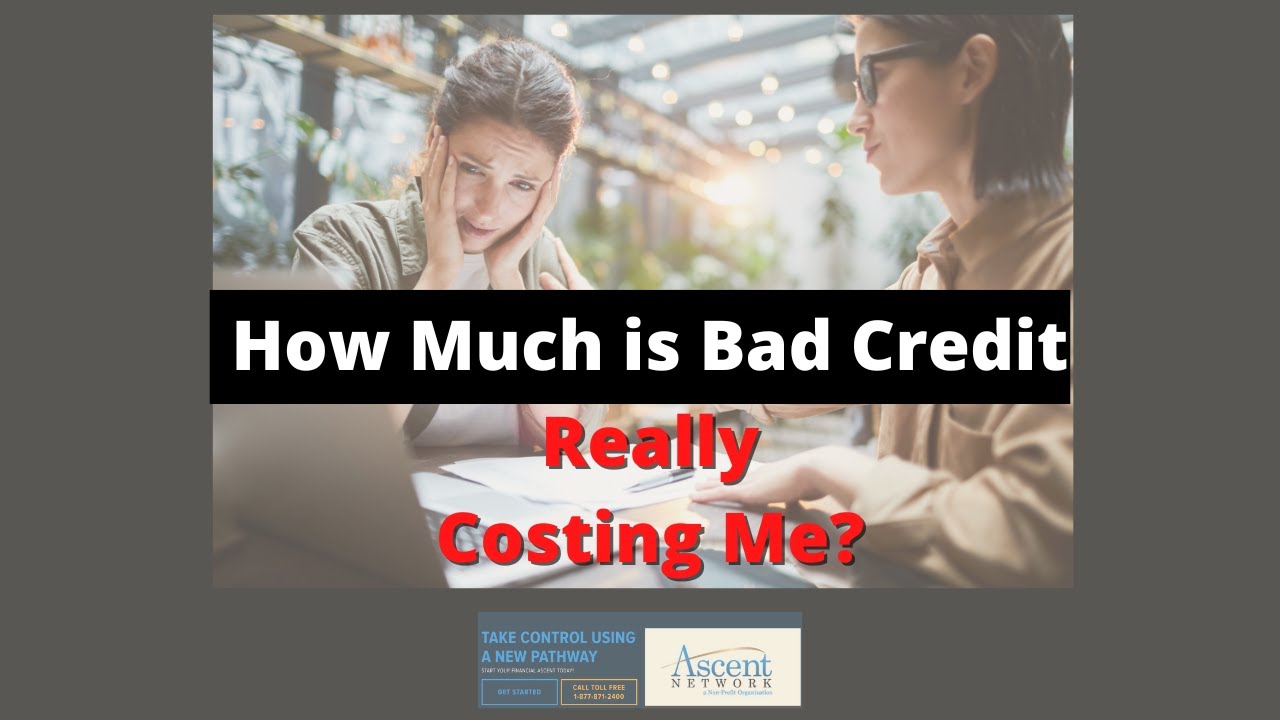 How Much is Bad Credit Really Costing Me? What's the Difference Between ...