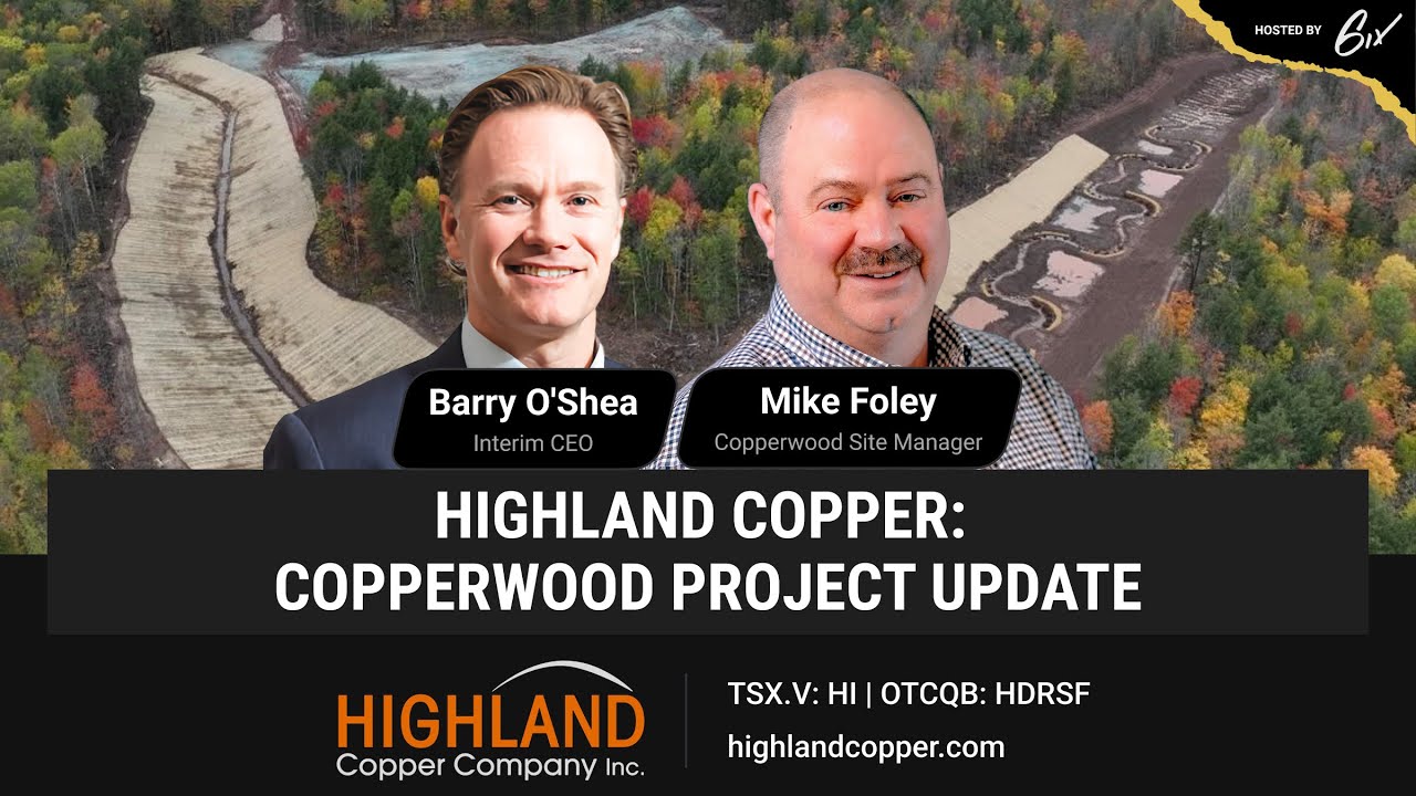 Highland Copper: Copperwood Project Update - YouTube