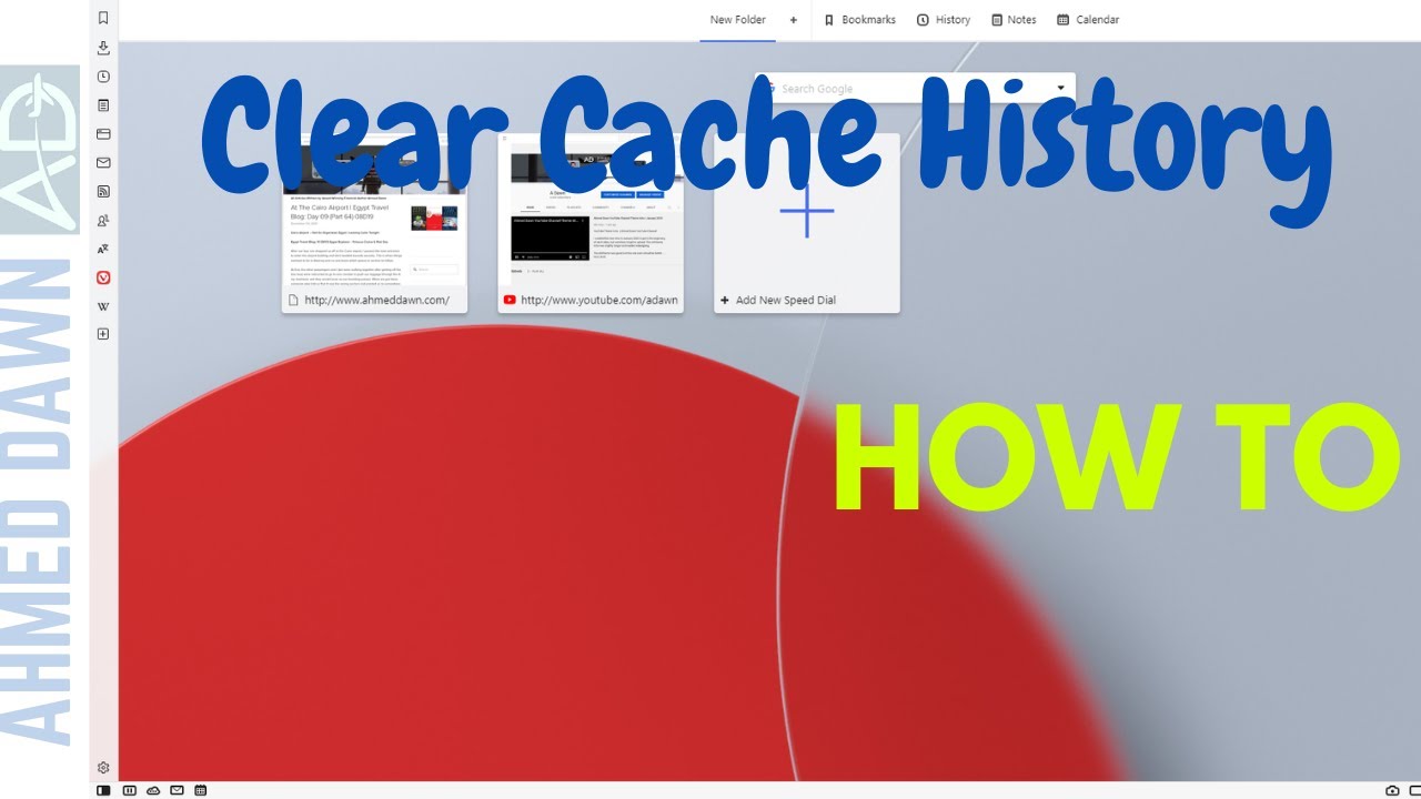 How to Clear the Cache in Vivaldi | How to Clear Cache, Cookies ...