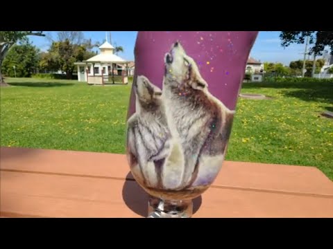 Prosthetic Socket Lamination with a Wolf Design - YouTube
