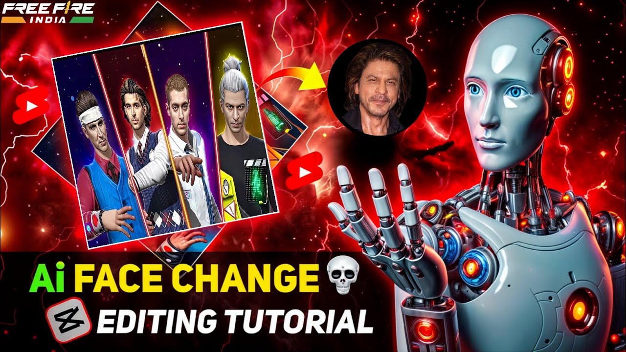 Viral Ai Face Change Video Editing | Viral Free Fire Character Face ...