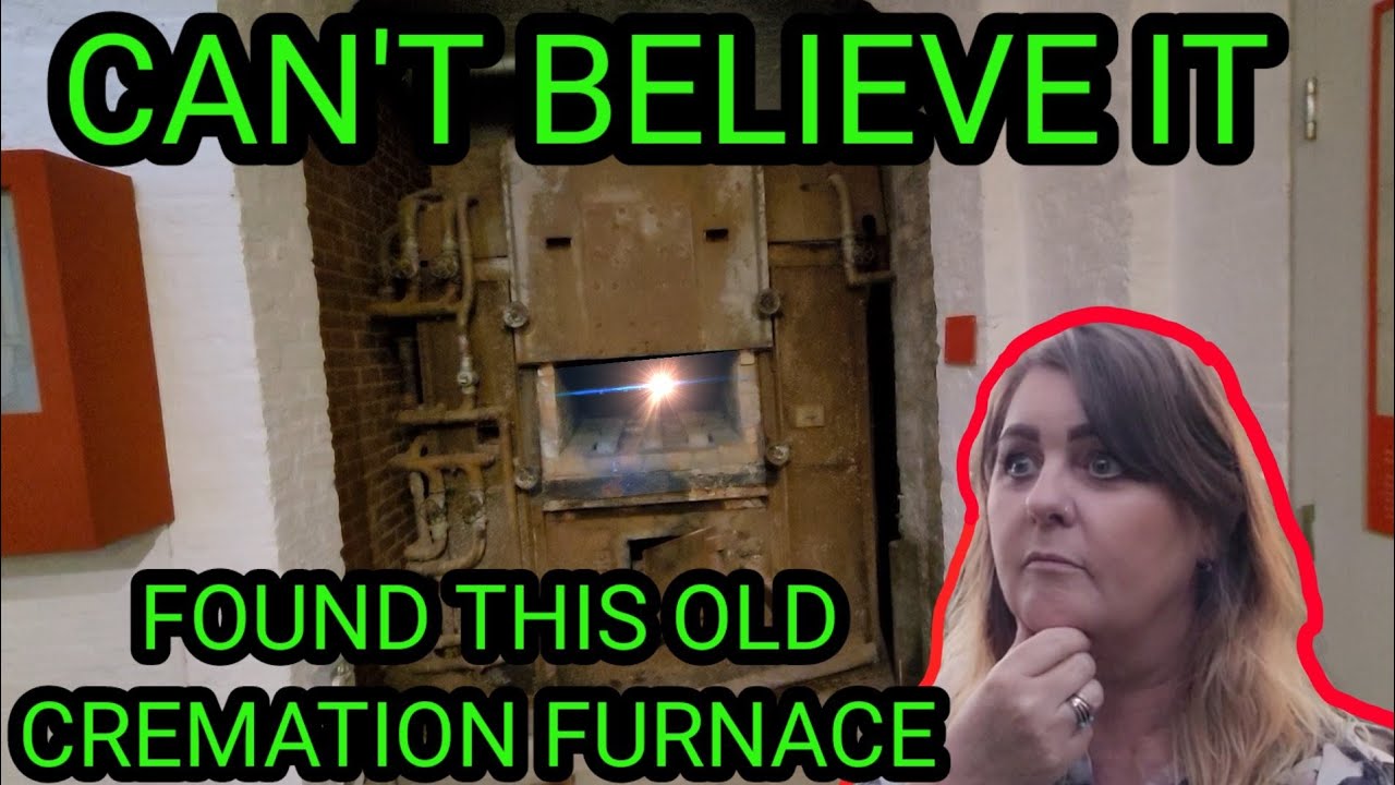 Can't believe it, found this old cremation Furnace. - YouTube