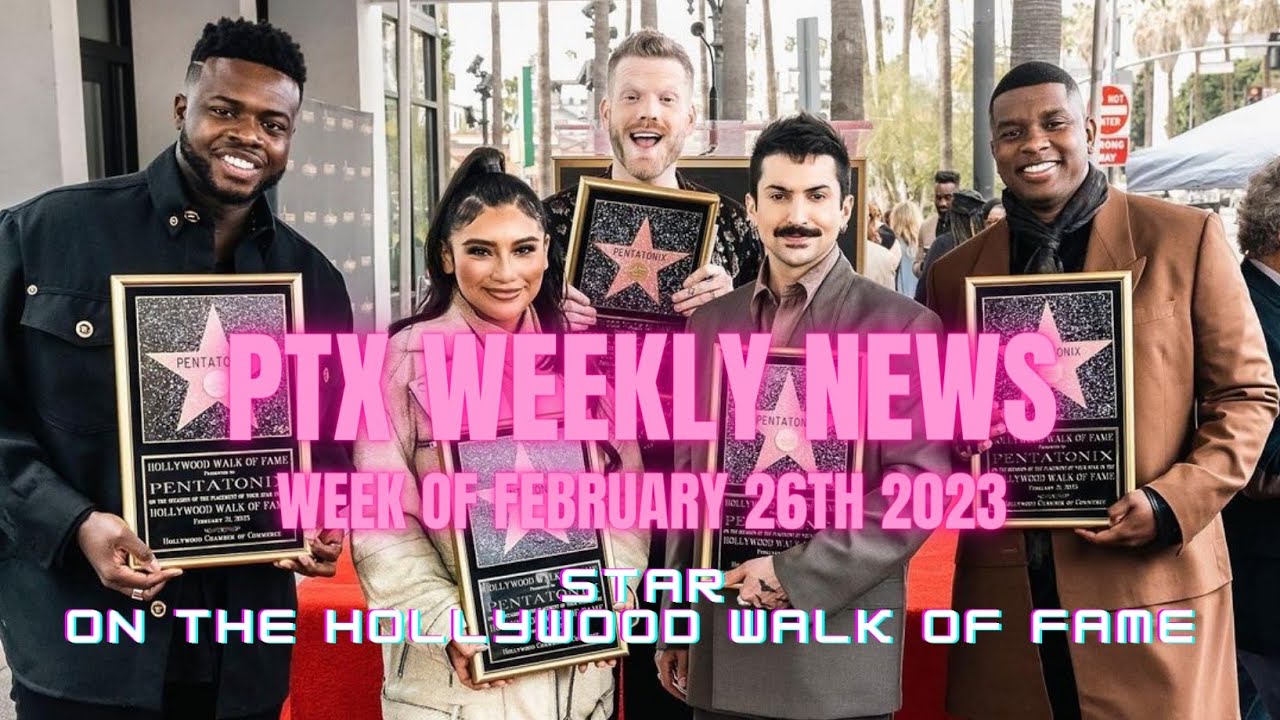 PTX News EP 65: Pentatonix receives their STAR! PTX Summer Tour on sale ...