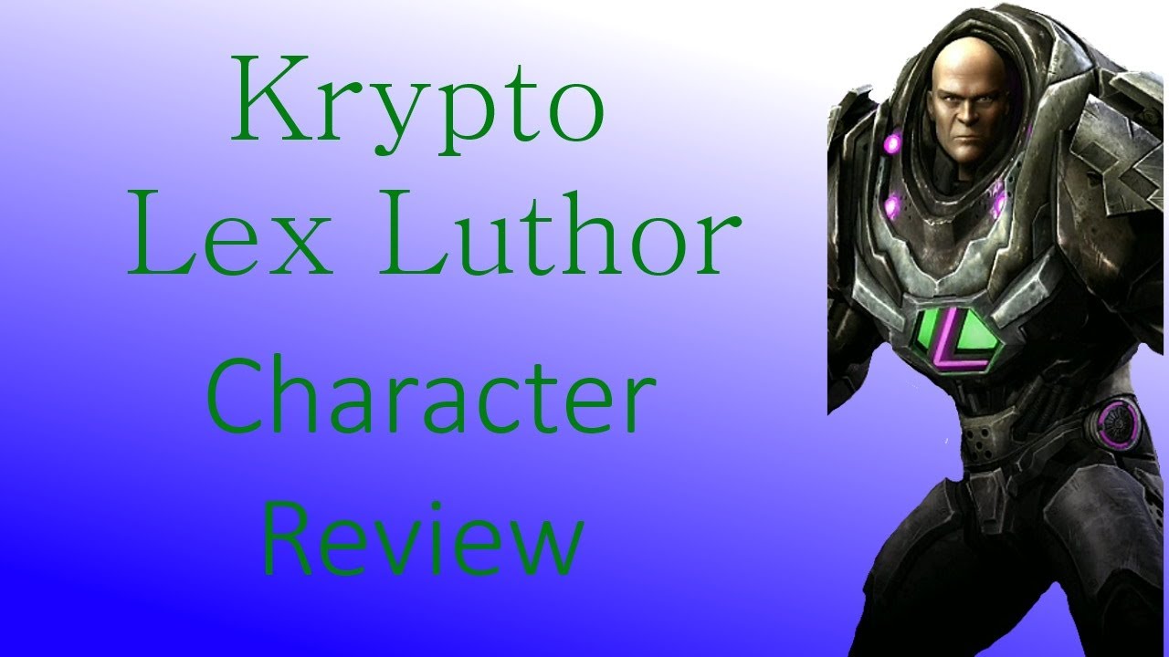 Krypto Lex Luthor Character Review | Injustice iOS - YouTube