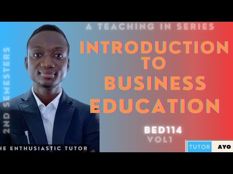 Introduction to Business Environment | BED114/BUS105 | VOL 4 - YouTube