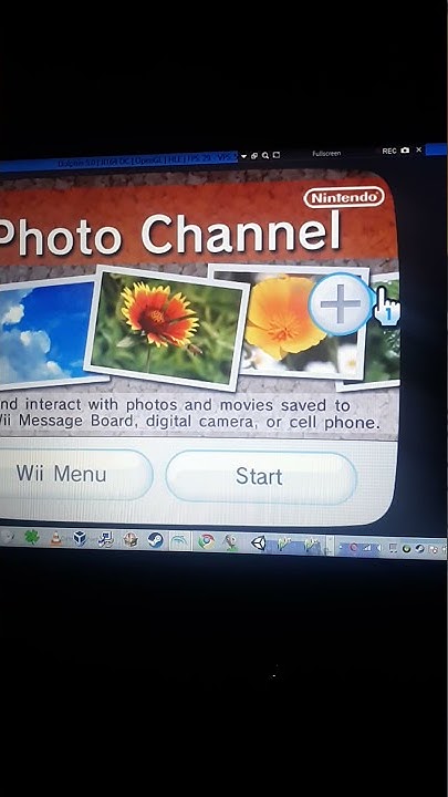My wii Menu 1 - YouTube