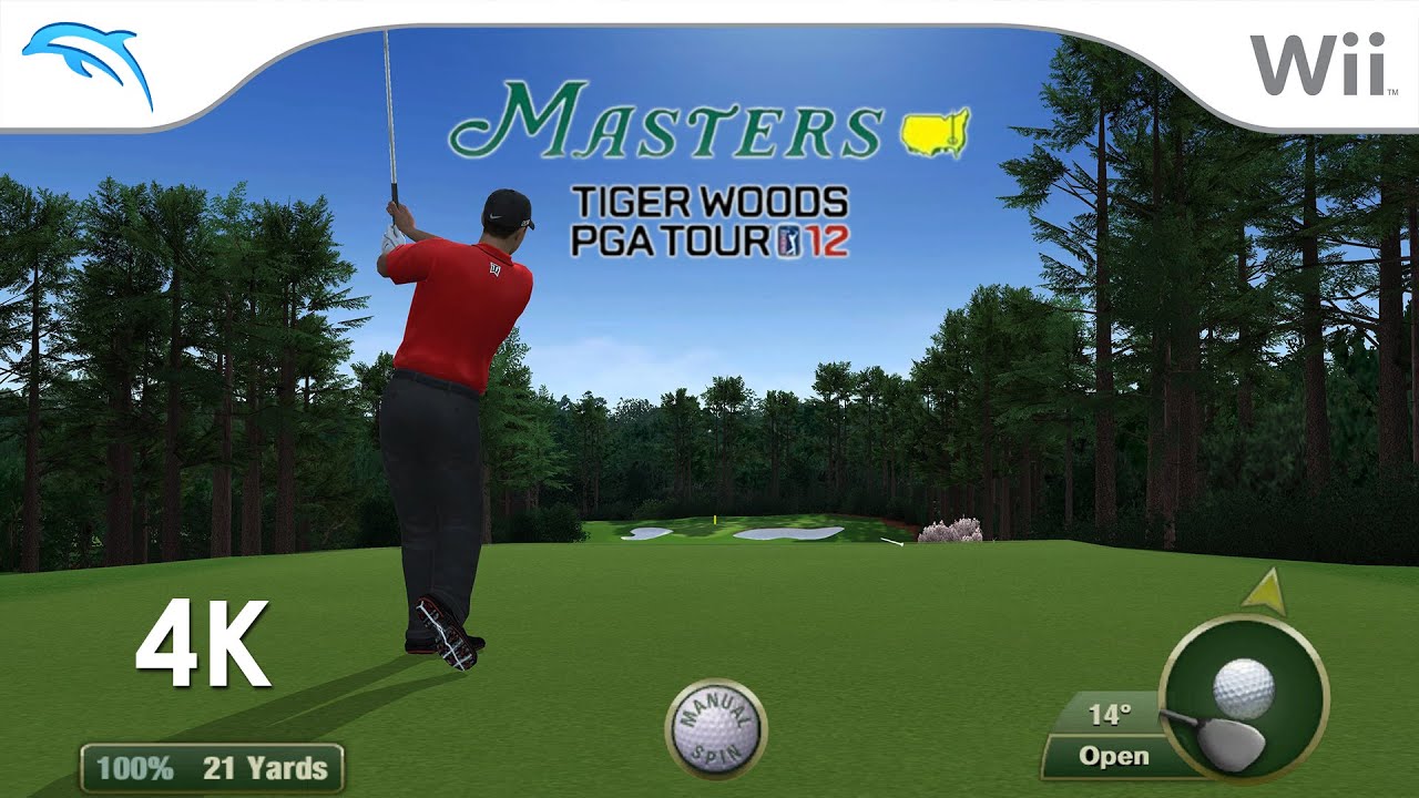 Tiger Woods PGA Tour 12: The Masters (4K / 2160p / 60fps) | Dolphin ...
