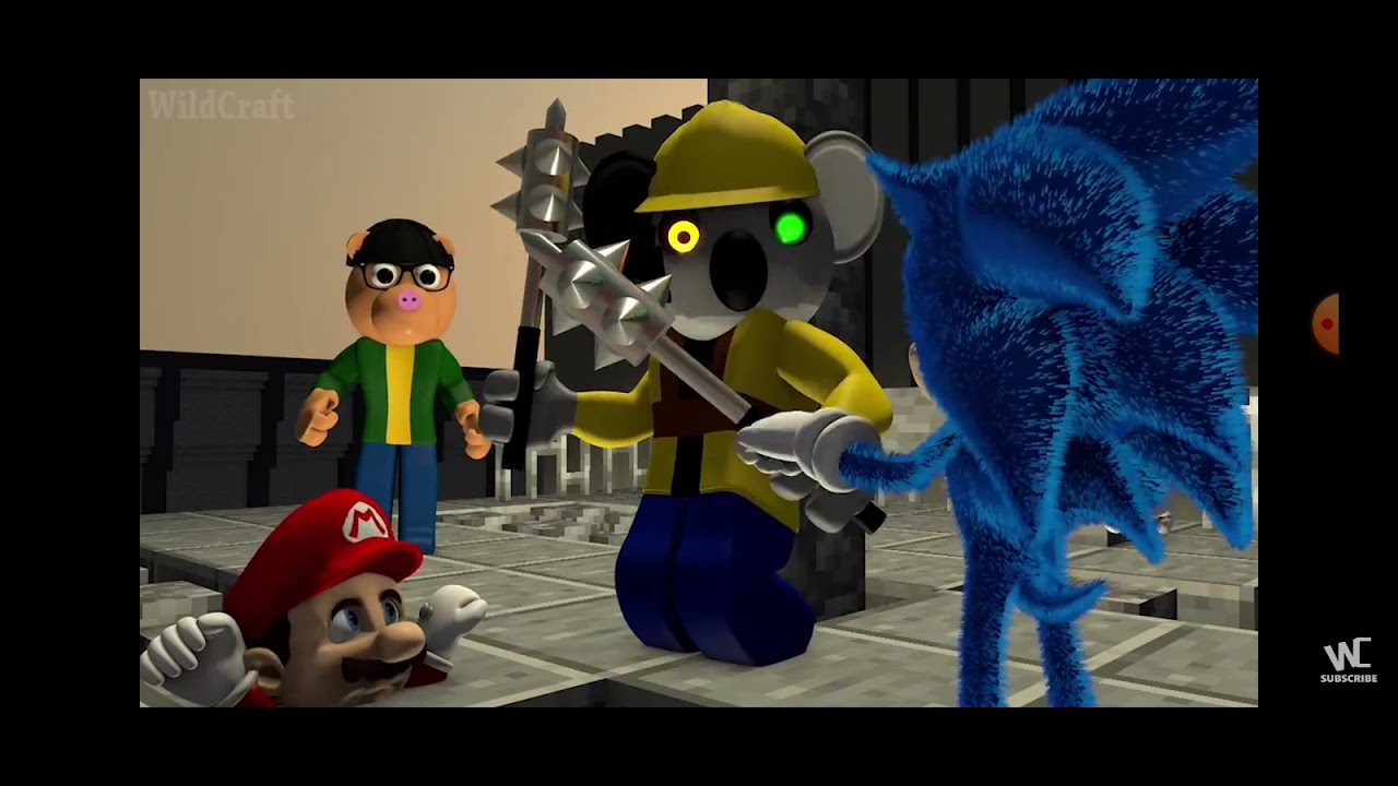 I REACT TO WILDCRAFT PIGGY BOOK 2 CHAPTER 6 PART 2 VS BALDI SONIC MARO ...