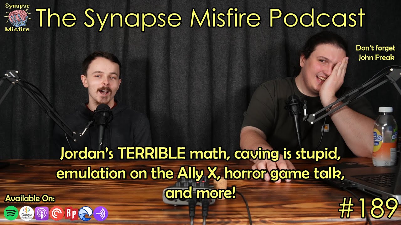 Meet John Freak, Jordan's terrible math, horror game talk, and more! | Synapse Misfire Episode ...
