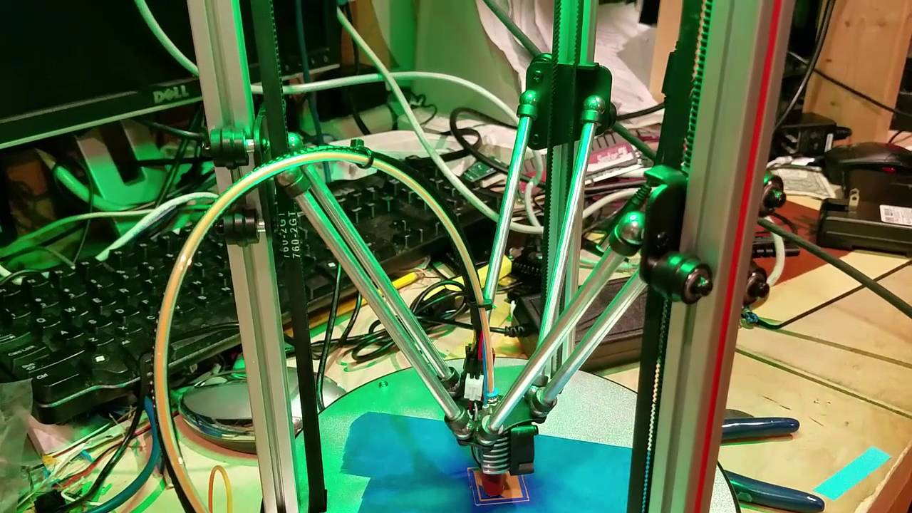 Delta Go Printer Unboxing - YouTube
