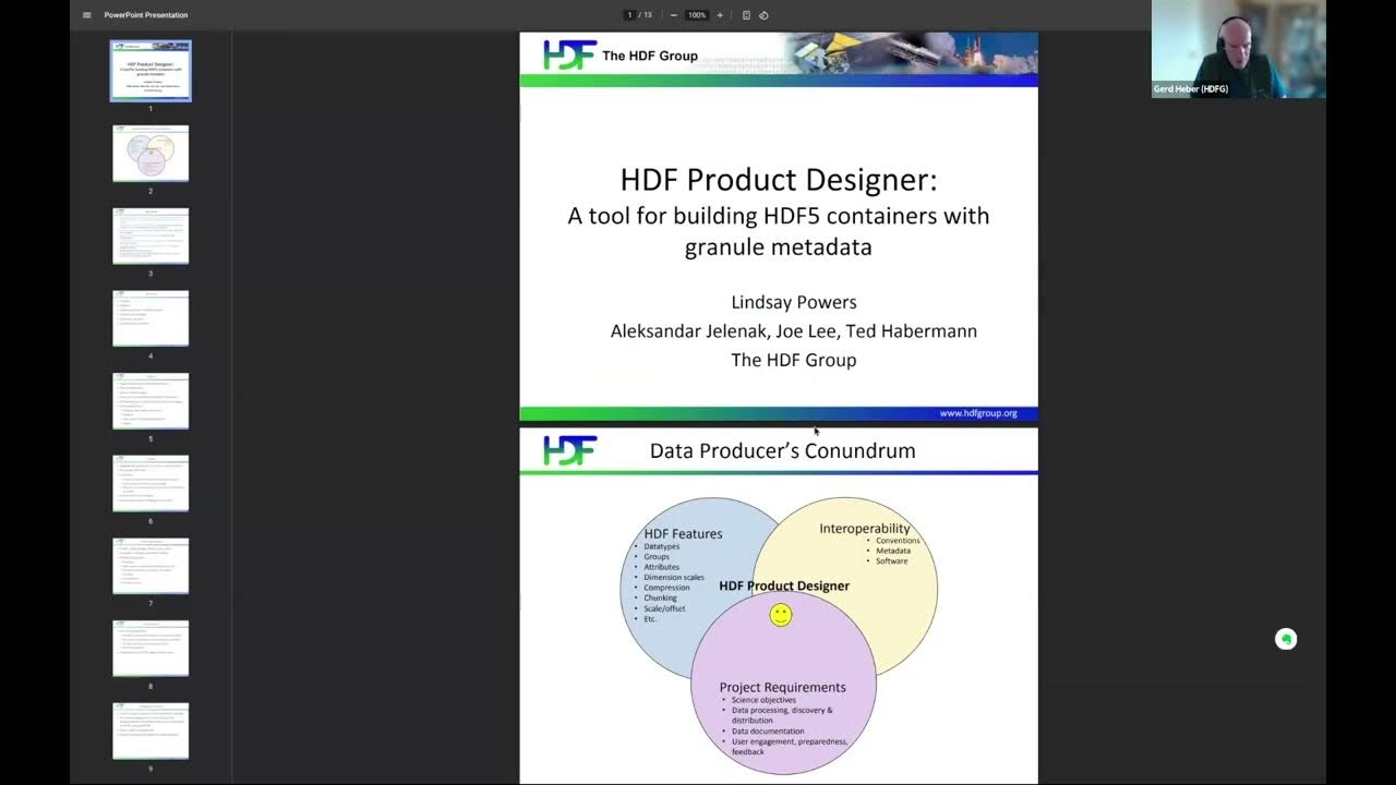 Better Tools for HDF5 - Gerd Heber on Call the Doctor 4/29/25 - YouTube