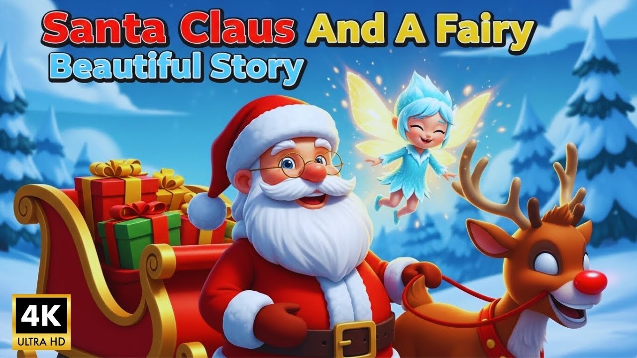 Santa Claus and A Fairy | The Magical Mystery of Christmas| Fairy Tales ...