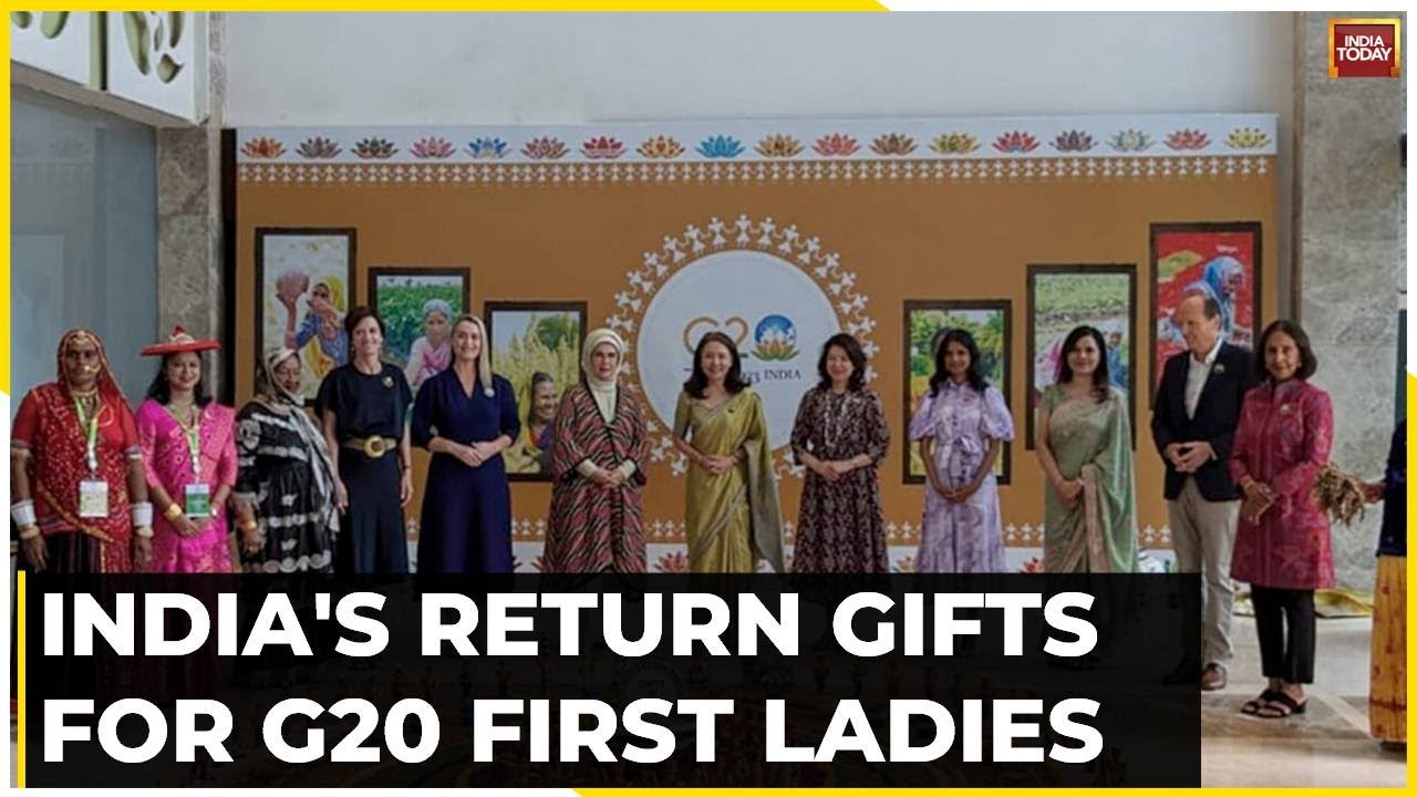 All You Need To Know: Gifts India Present To World Leader’s Spouses For ...