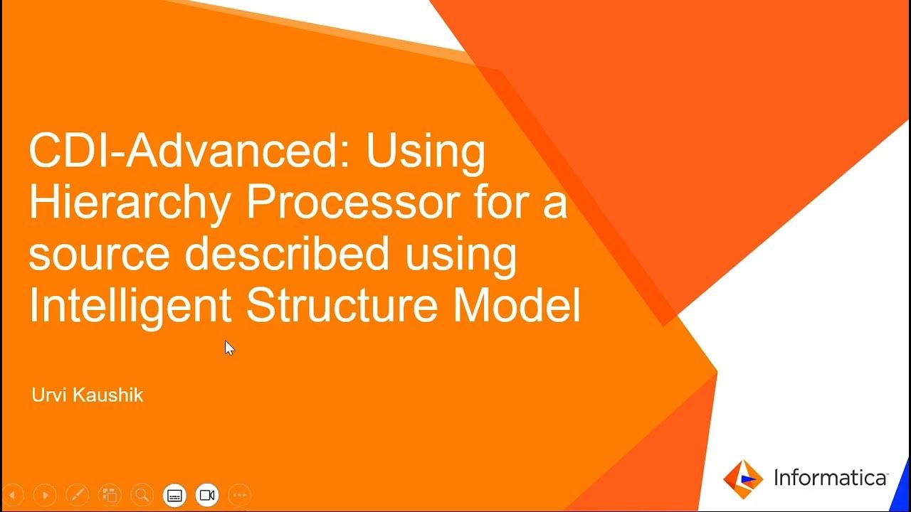 CDI Advanced: Using Hierarchy Processor for a Source Described using Intelligent Structure Model ...