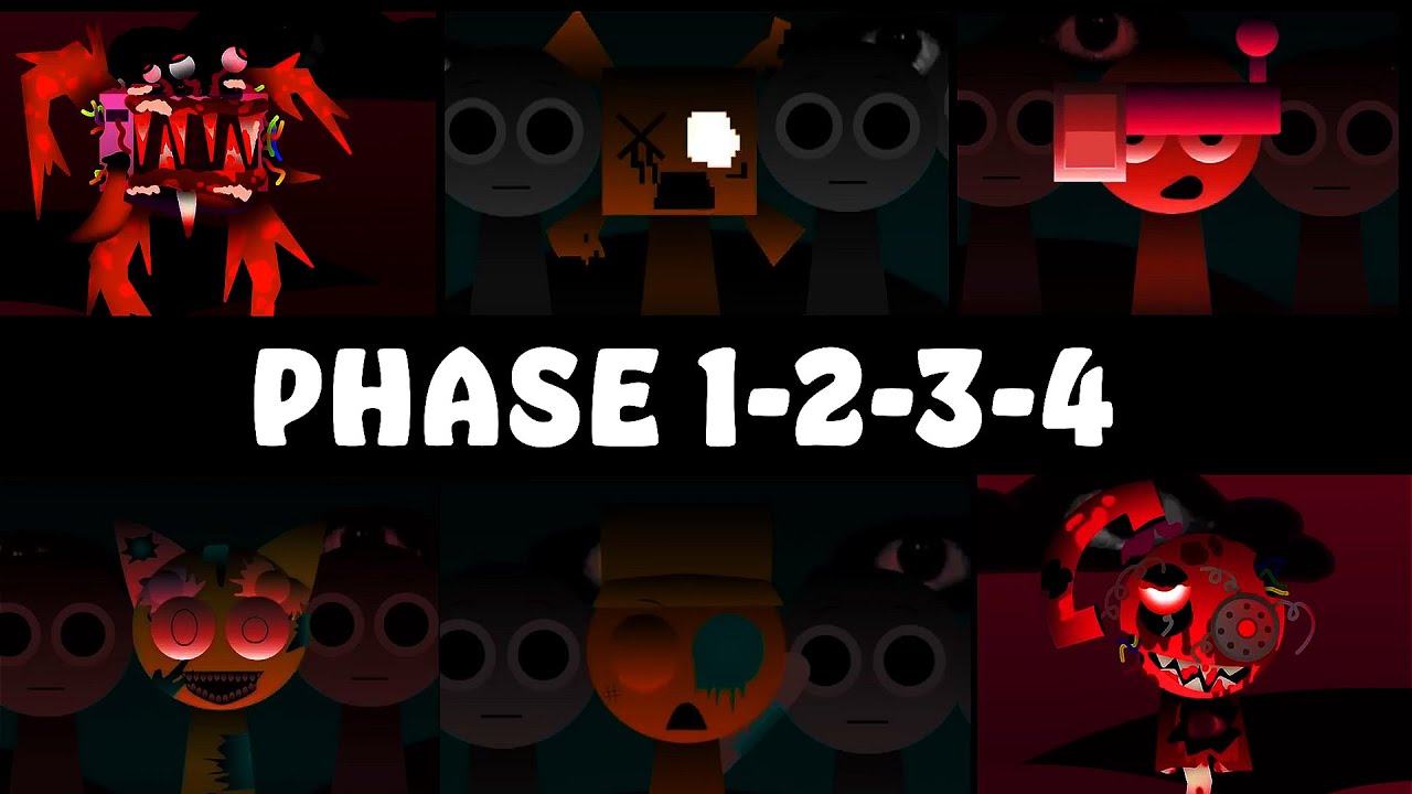 New Best Incredibox Sprunki 2: From Sprunki Phase 1 Phase 2 Phase 3 ...