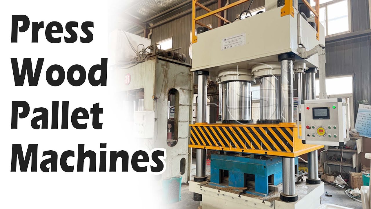 Inside Look: Crafting Compressed Wood Pallets Using the Press Wood ...