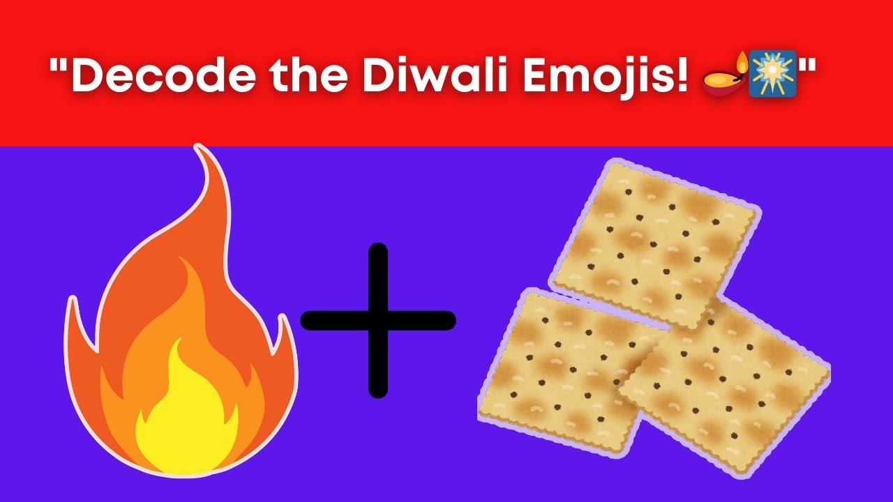 Decode Diwali Traditions! 🎉🔥 | Emoji Quiz for Diwali 2024 - YouTube