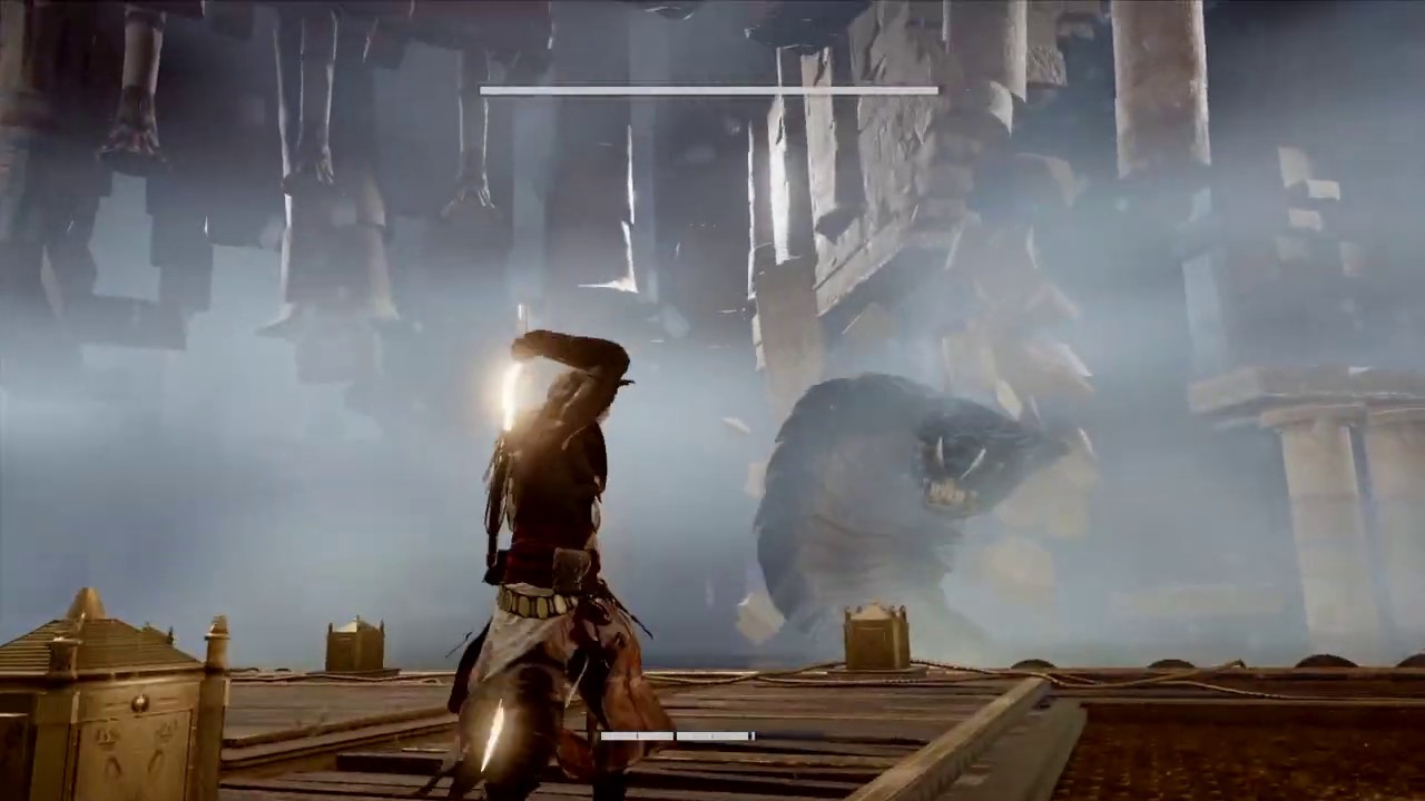 Assassin's Creed® Origins - Giant Snake Boss Fight - YouTube