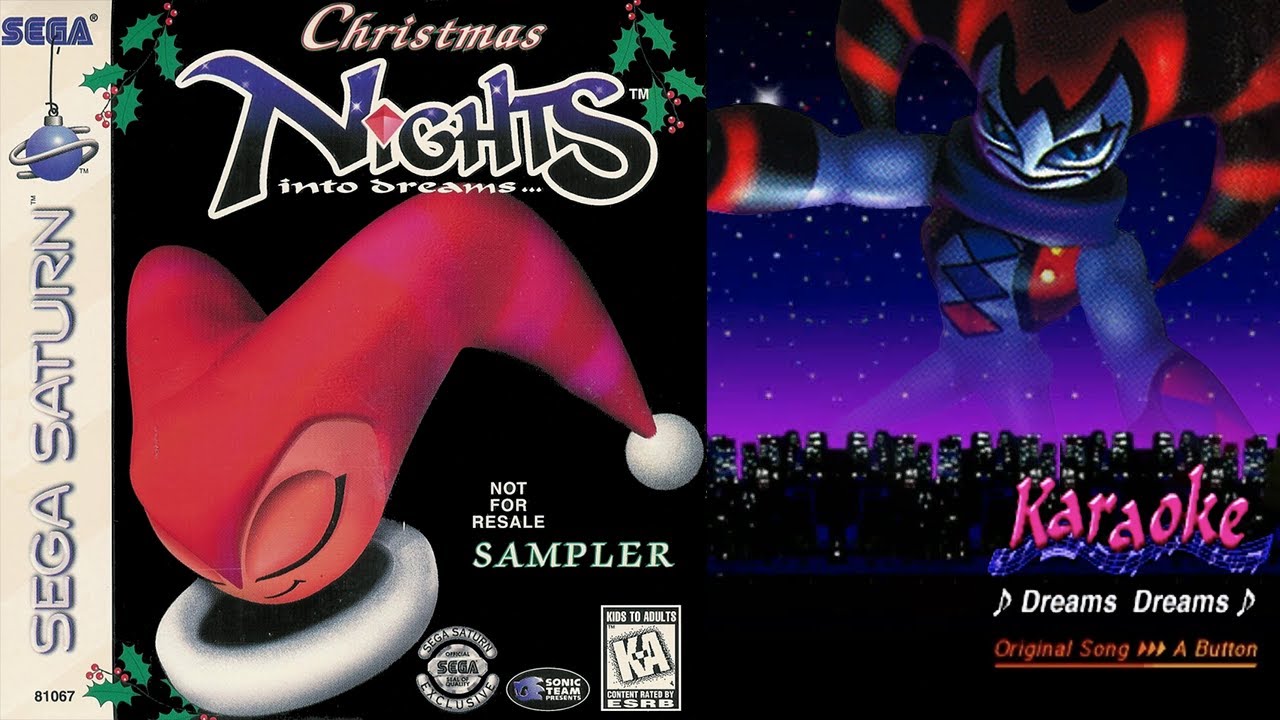 Christmas NiGHTS Karaoke ft Reala - Sega Saturn - YouTube