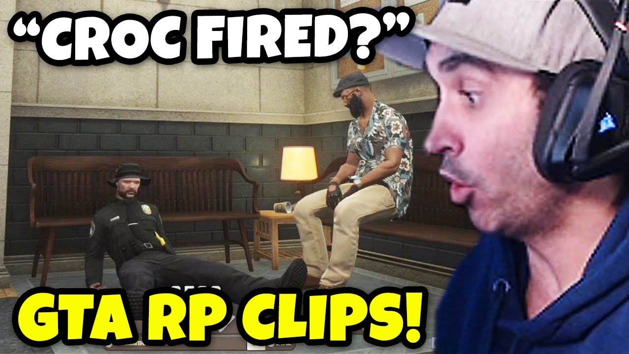 Summit1g Reacts To CROC GETS FIRED & More HILARIOUS GTA RP CLIPS! | GTA ...