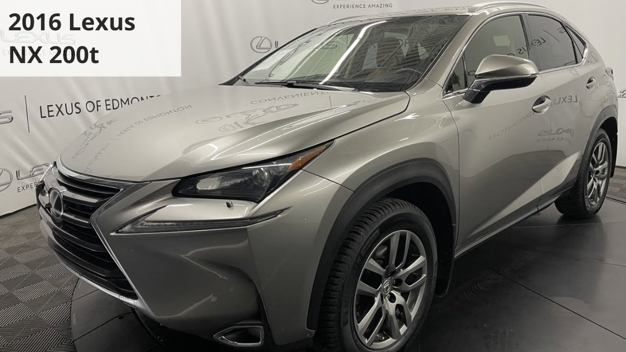 2016 Lexus NX 200t | AWD | Premium Package - YouTube