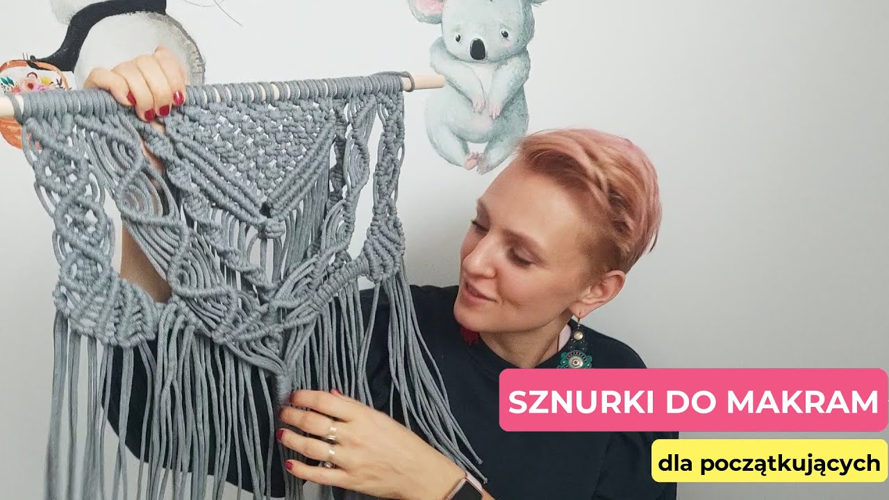 Sznurki do makram dla początkujących | Jaki sznurek do makram ...