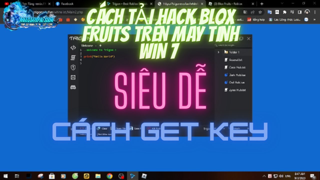 Hướng Dẫn Tải Hack Blox Fruits Update 18 Trên Máy Tính Window 7 Siêu Dễ ...