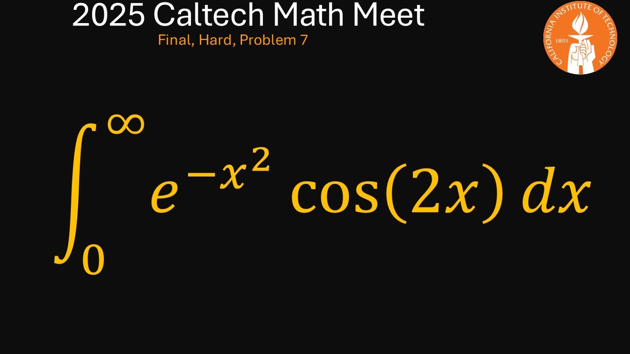 2025 Caltech Math Meet Final, Hard, Problem 7 - YouTube