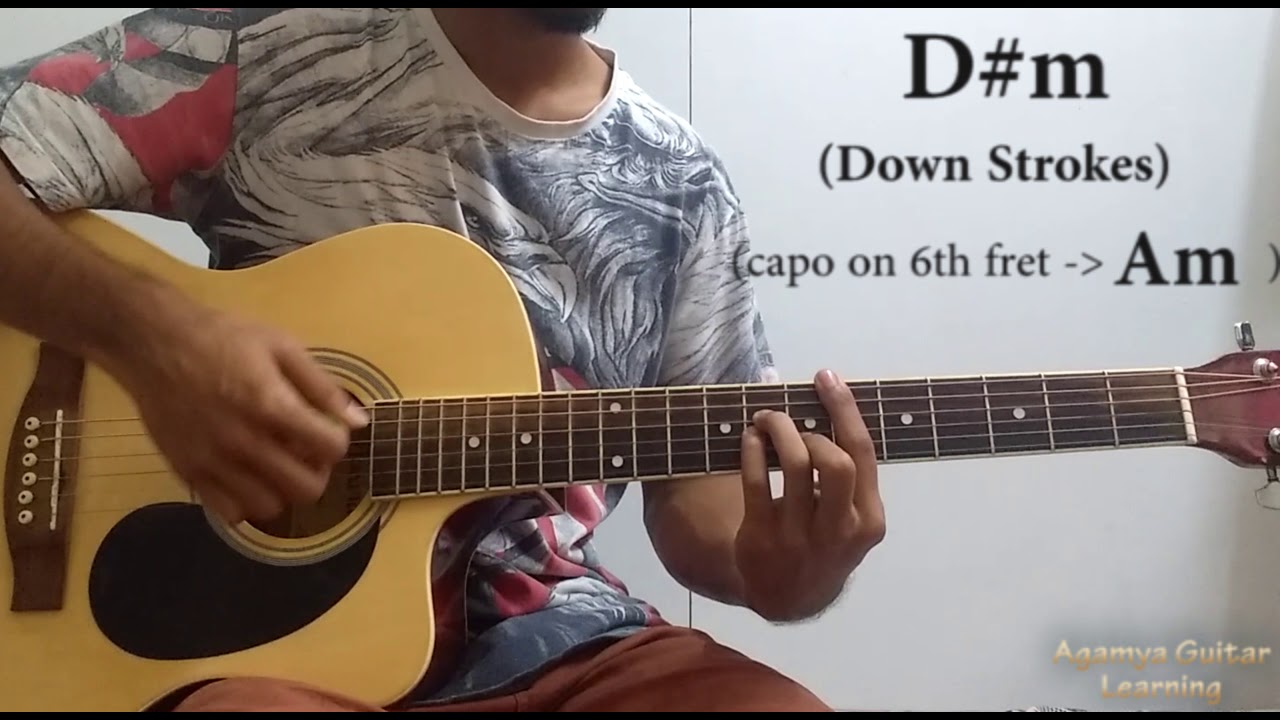 Teri Meri Kahani (Arijit Singh) - Guitar Lesson+Cover, Strumming ...