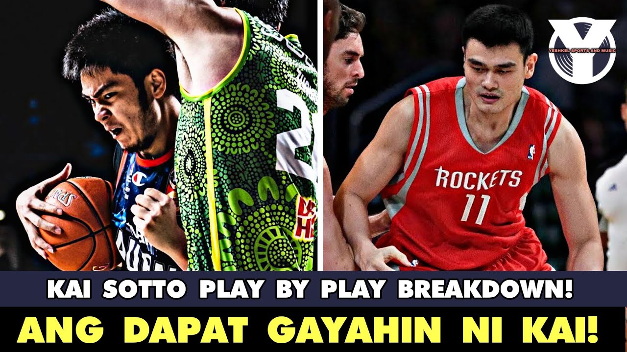 Ang MALAKING PINAGKAIBA ni Kai Sotto kay Yao Ming sa low post! KAISERYE ...