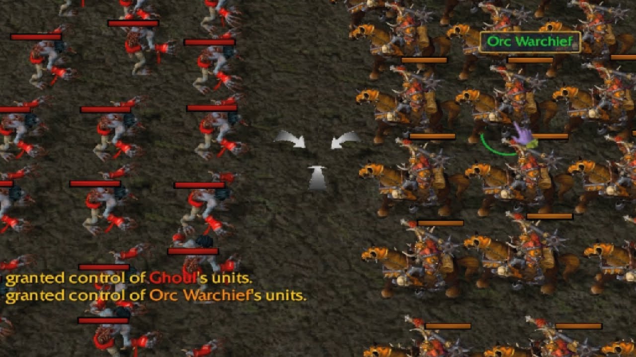 【小黄】50 Ghoul vs 57 Orc Warchief (All FullGrade) Reforged - YouTube