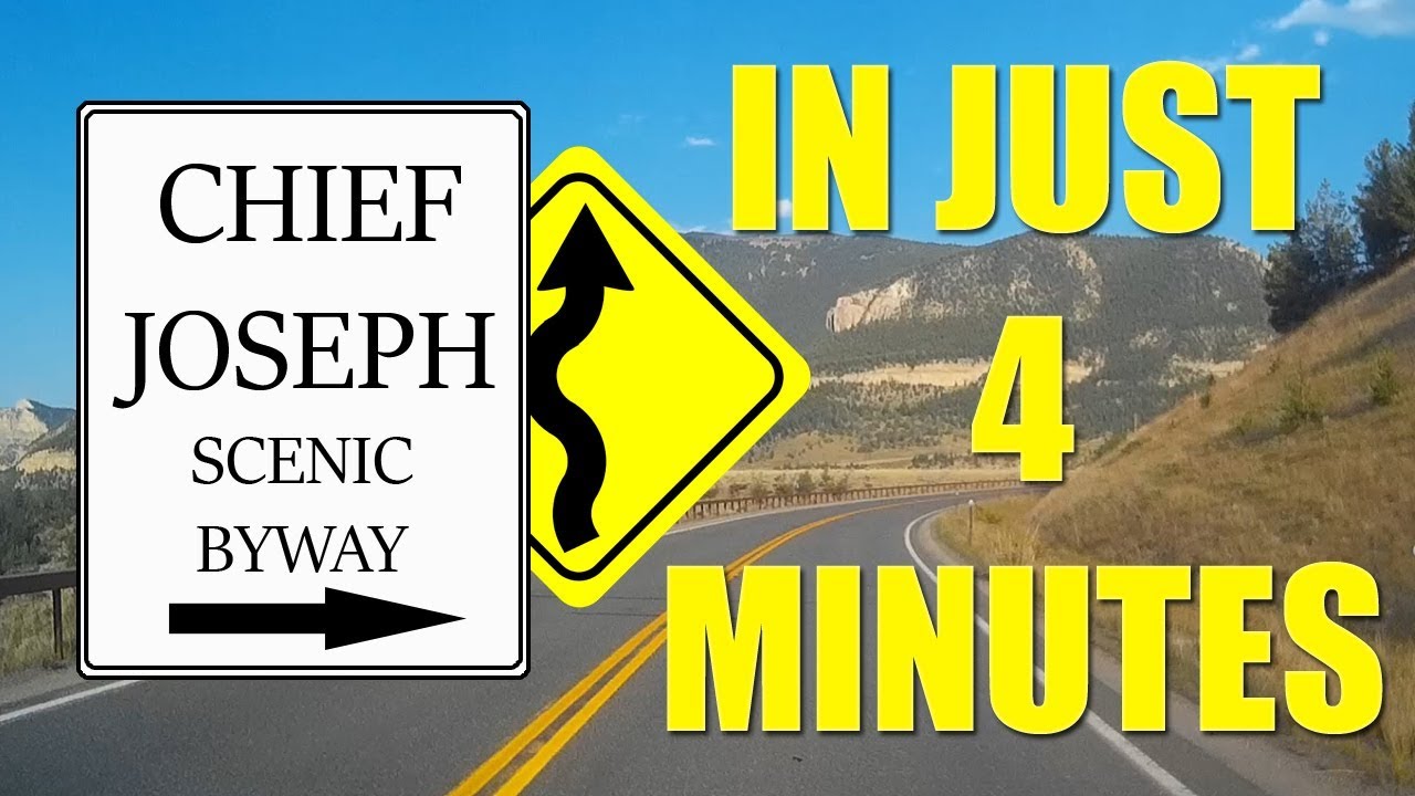 The Chief Joseph Scenic Byway in Just 4 Minutes (Short) - YouTube