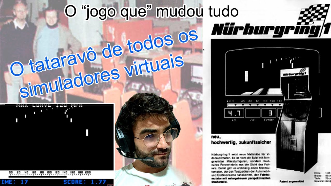 4 - O tataravô de todos os simuladores - Nurburgring 1(1975)(PT-BR/ENG ...