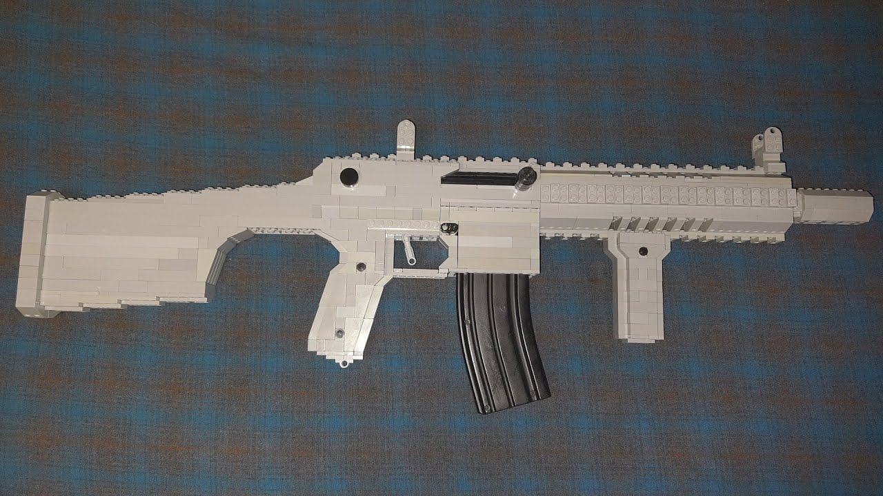 Lego rifle - YouTube