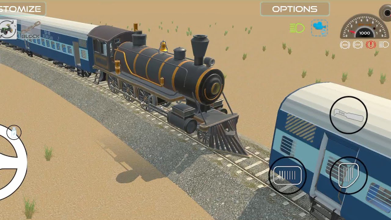 Train vs train competition indian 3D simulator game play 😂😂😂 - YouTube