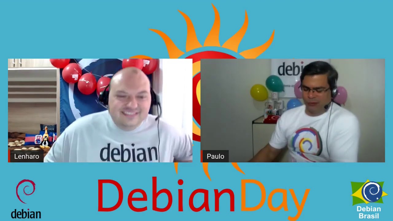 Debian Day Brasil 2020 online: abertura do segundo dia. - YouTube