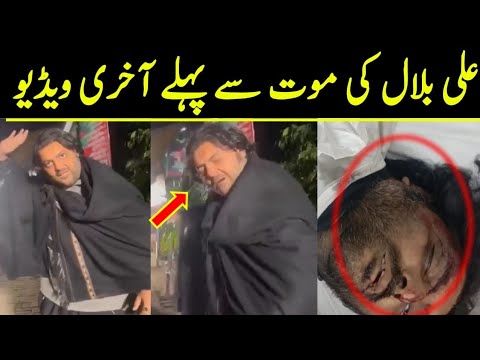 Ali bilal urf zille shah last video before death | PTI worker zille ...