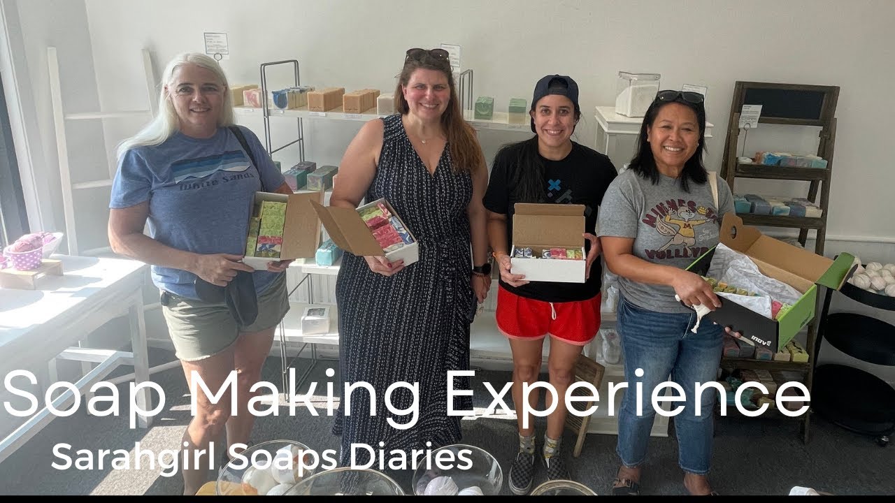 Day in the life of a soap maker | Teaching a handmade soap making ...