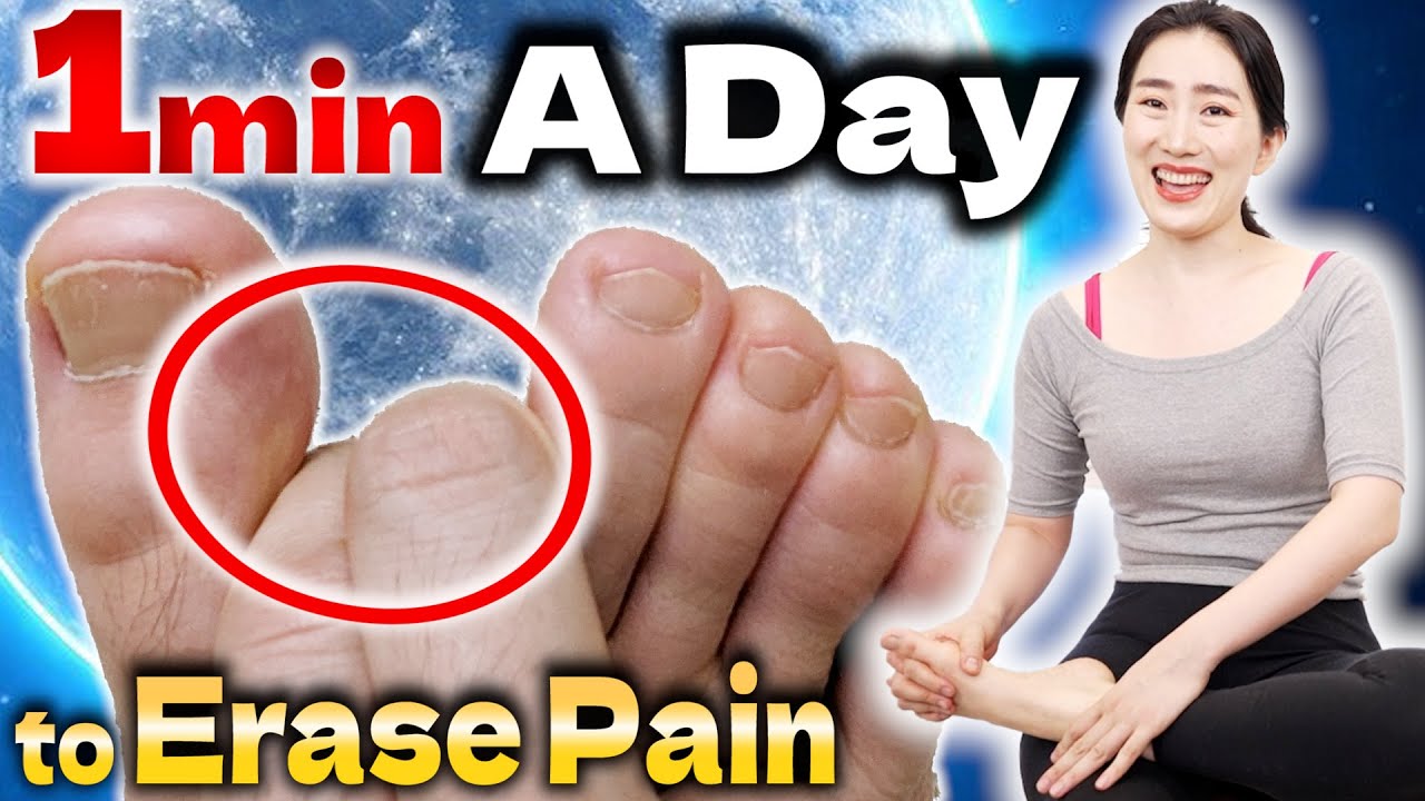 Insert Fingers Between Toes 1 min a Day, Foot Pain & All Sorts of Body ...