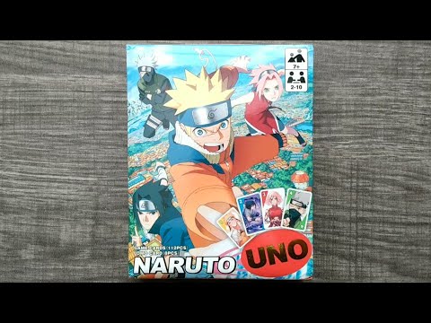 UNO Naruto Card Game - YouTube