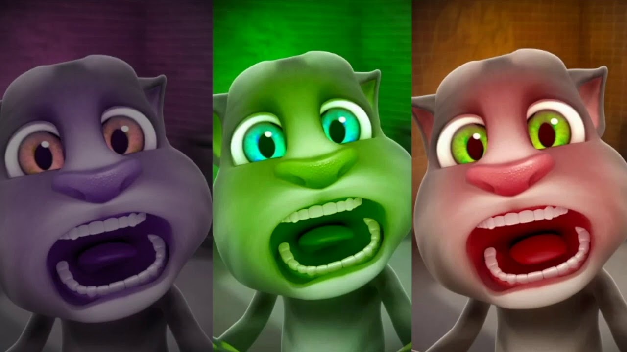 Learn Colors with My Talking Tom Colours for Kids Animation Education ...