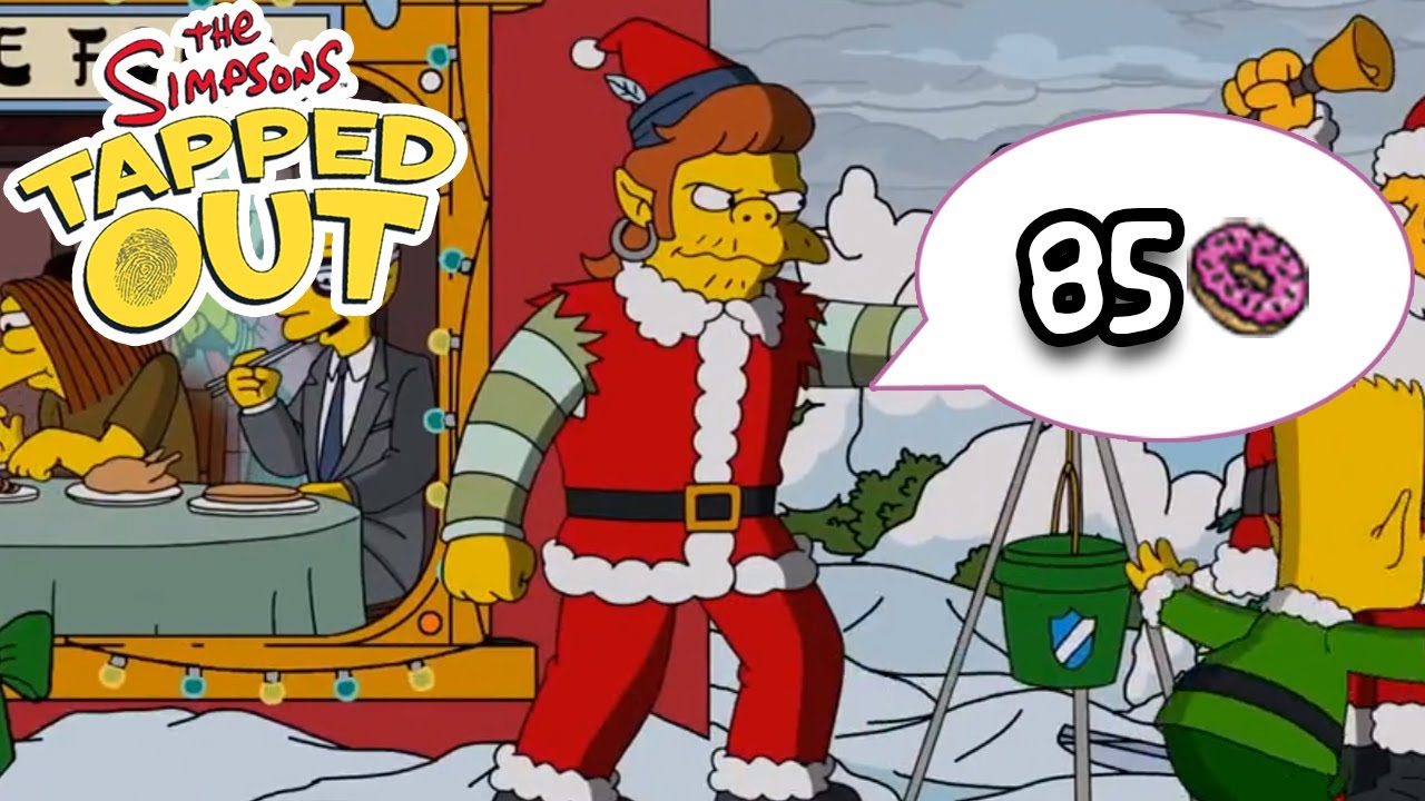 The Simpsons: Tapped Out - Santa Snake - Premium Character Walkthroughs ...