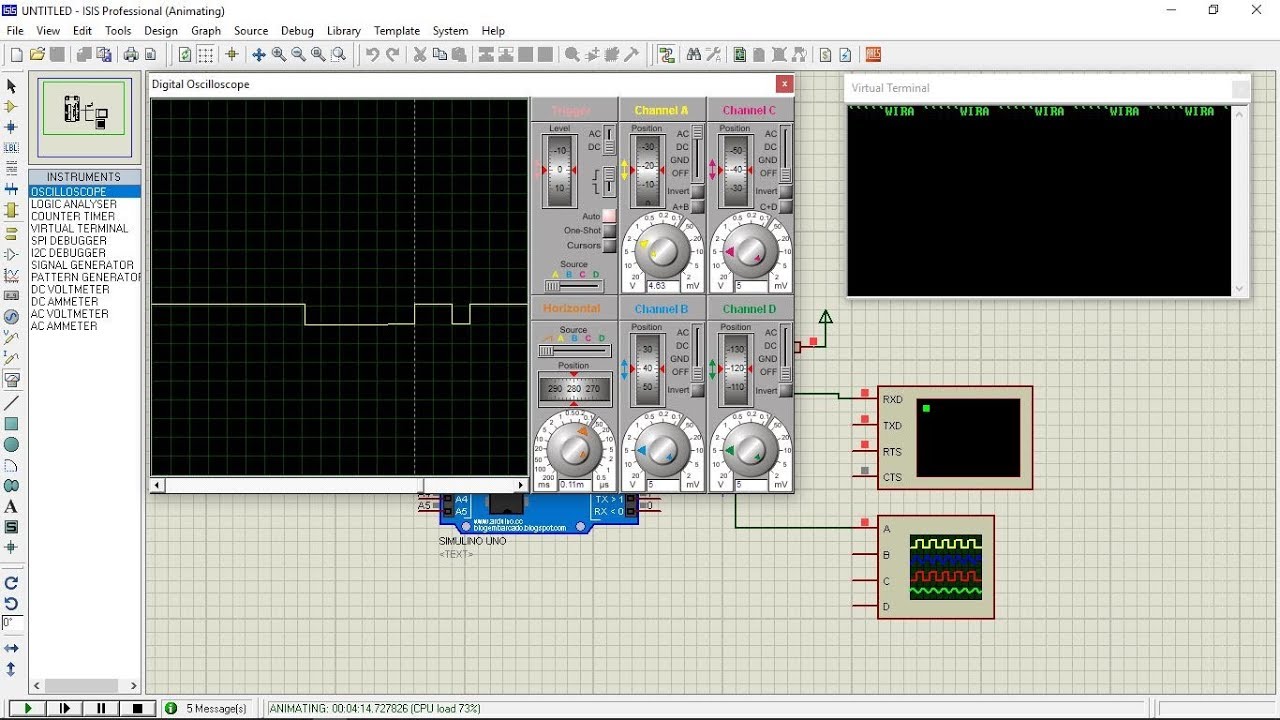 Video Tutorial Cara Kerja Serial Komunikasi UART Bahasa Mesin Biner ...