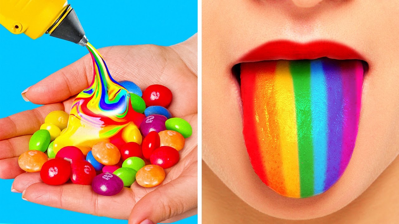 Crazy Skittles Crafts || DIY Skittles Candy Machines Out Of Lego And ...