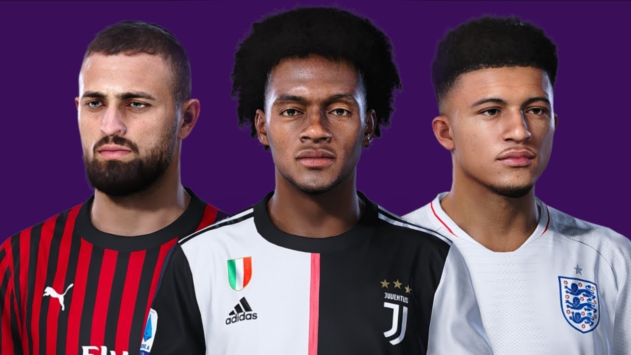 PES2020 | New and Updated Player Faces - YouTube