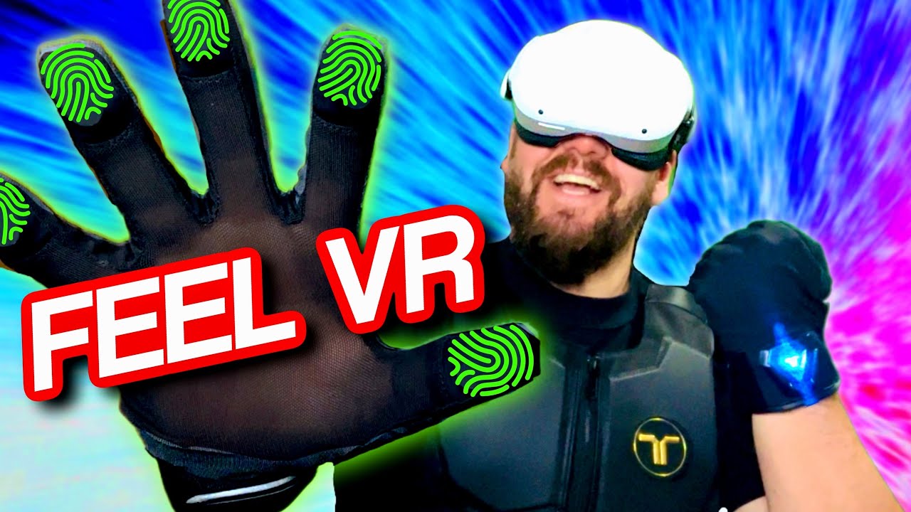 Experience a NEW Level of Immersion with Haptic Gloves on Quest 2 - YouTube