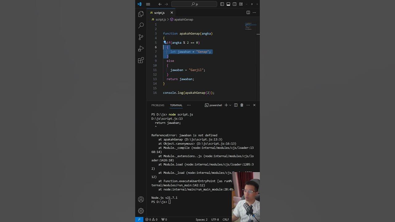 Block Scope Skysen Coding Code Programming Javascript Front End Developer Scope Block