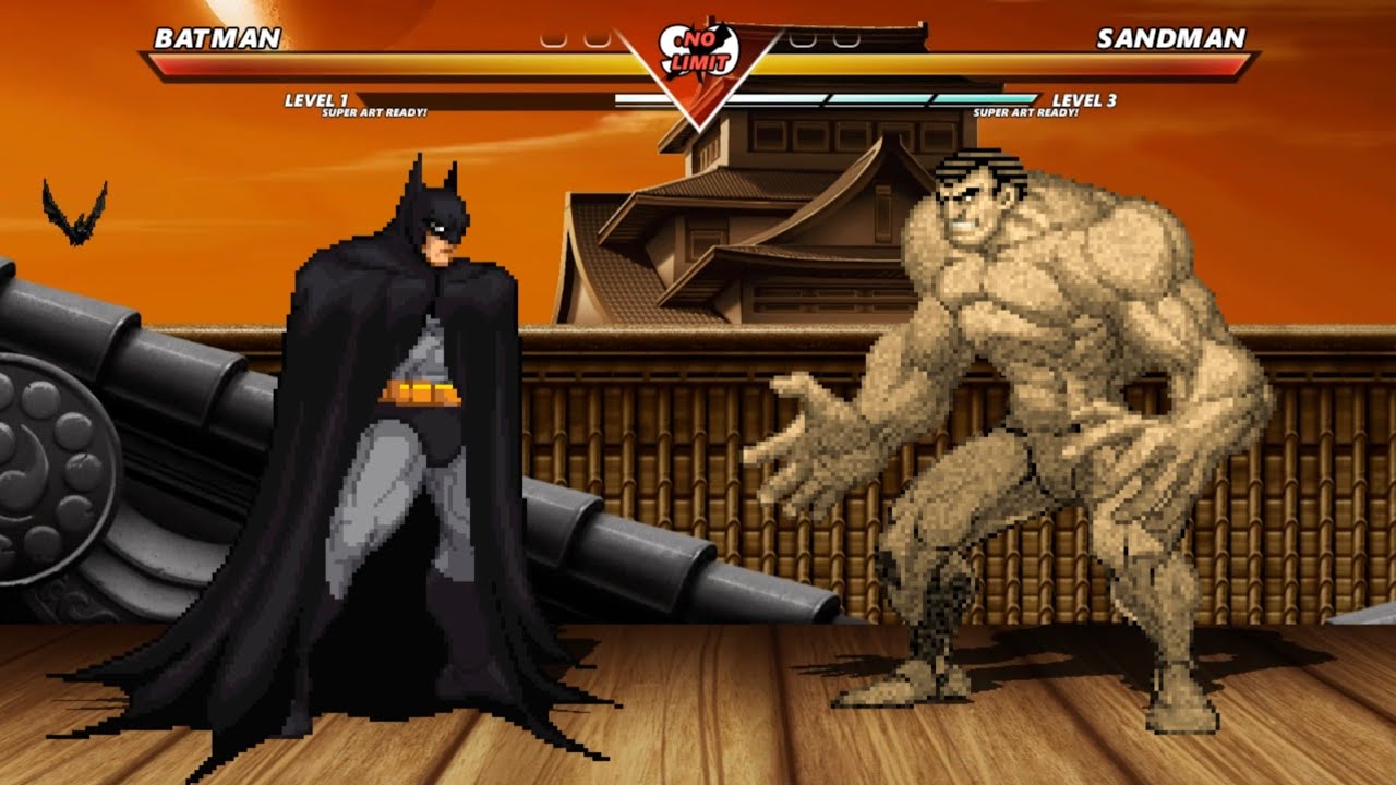 BATMAN vs SANDMAN - This fight is very exciting 🔥 - YouTube