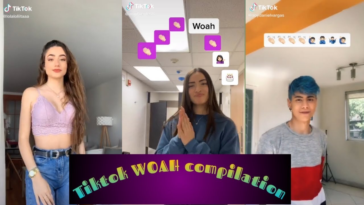 Tiktok Woah remix/compilation - YouTube