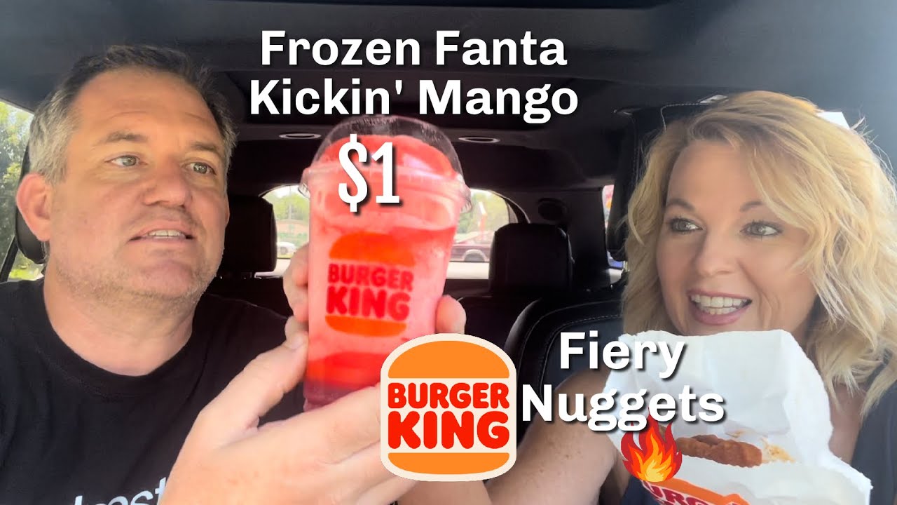Burger King New Fiery Nuggets and Frozen Fanta Kickin’ Mango Review ...